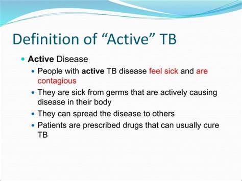 Understanding And Preventing Tuberculosis Ppt