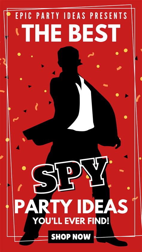 The Best Spy Party Ideas Youll Ever Find Spy Party Secret Agent
