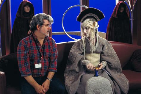 George Lucas On Set
