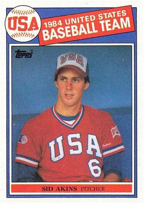 1985 Topps 390 Sid Akins Trading Card Database