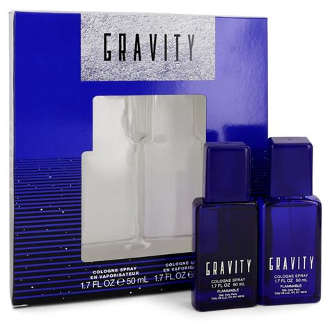 T Set Two 17 Oz Cologne Sprays Gravity Cologne By Coty For Men