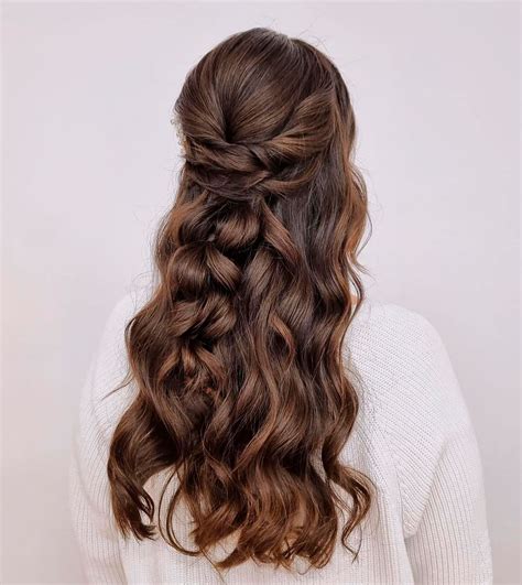 Peinados De Fiesta Para Cabello Largo Peinado Hacia Un Lado Las