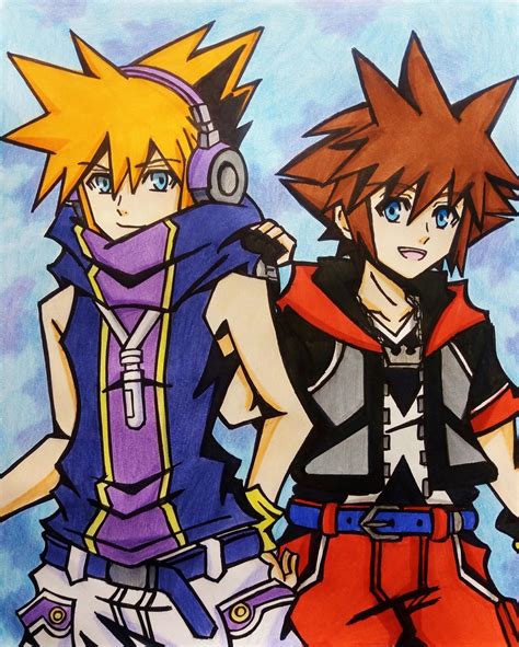 Kh3d Sora And Neku By Dagga19 On Deviantart