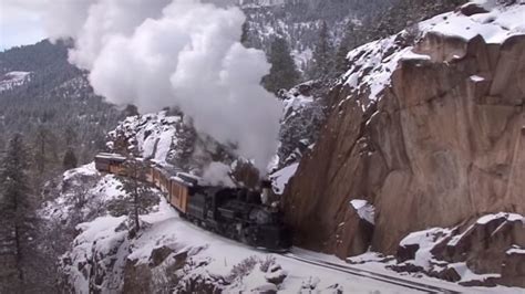 I Love Durango And Silverton Railroads 473 In Winter 👍 ⬇️ 🚂