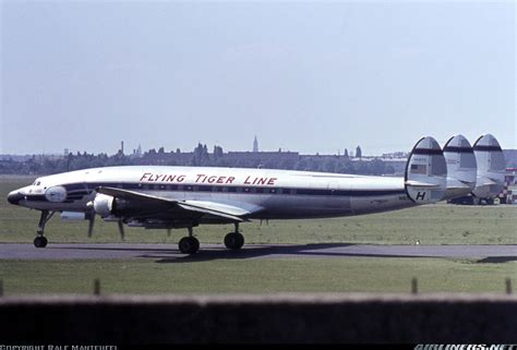Lockheed L 1049h Super Constellation Flying Tiger Line Aviation