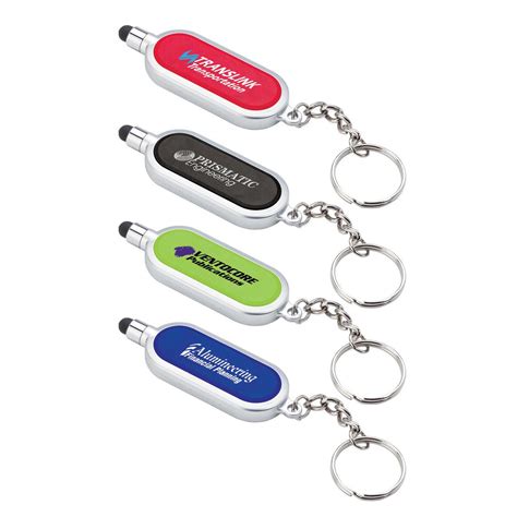 Promotional Iris Laser Pointer Stylus Keychain Personalized With Your