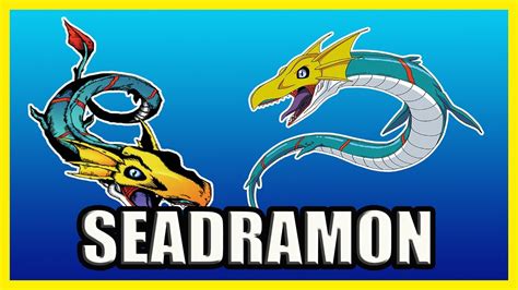 ¿quien Es Seadramon ExplicaciÓn Digimon Profile Digimonadventure
