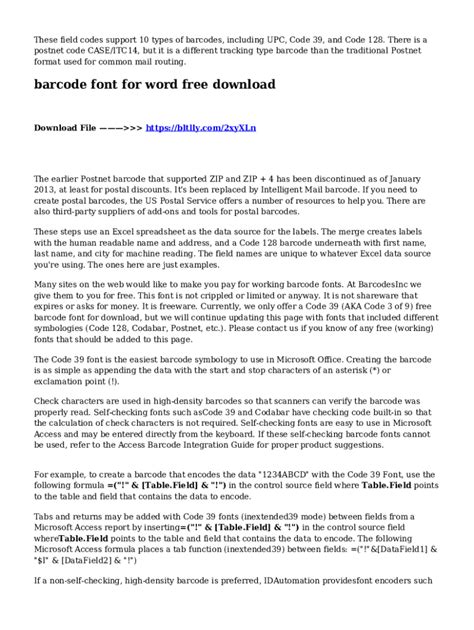 Fillable Online What Is The Difference Between Code 39 And Code 128