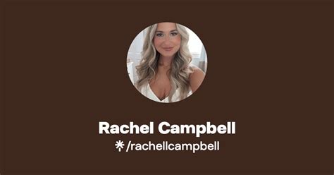 Rachel Campbell Tiktok Instagram Linktree