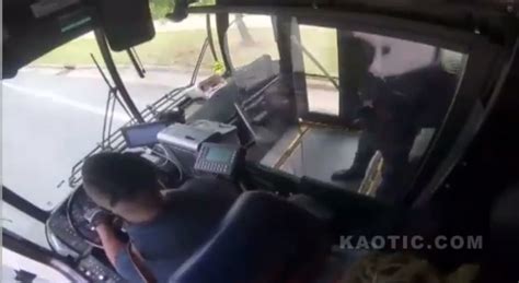 Criminal Tries To Force Bus Driver With Pistol To Stop Bus Where He Wants To Get Off He Found
