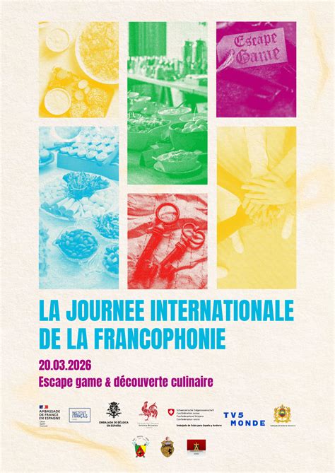Juego Y Buffet Día Internacional De La Francofonía