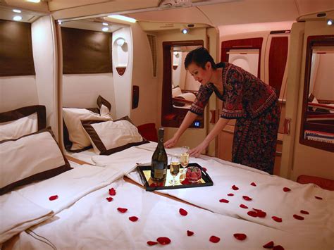 First Class Airplane Beds