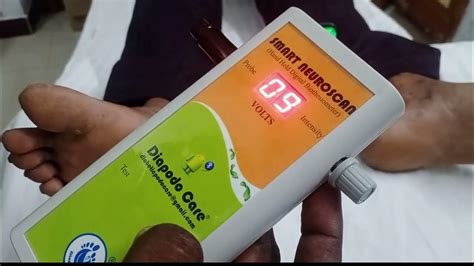 Smart Neuroscan Digital Handheld Biothesiometer Demo Hindi Audio