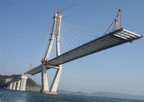 Cable Stayed Bridge Structure San Francisco Oakland Bay Self Anchored