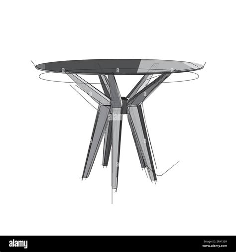Technical Drawing Of A Table At Sandra Miles Blog