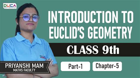 Introduction To Euclids Geometry Axioms And Postulate Class 9th