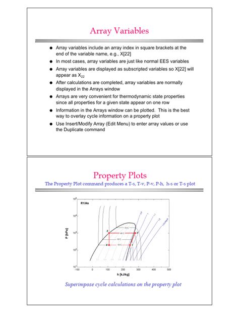 Ees Arrays And Property Plots Pdf