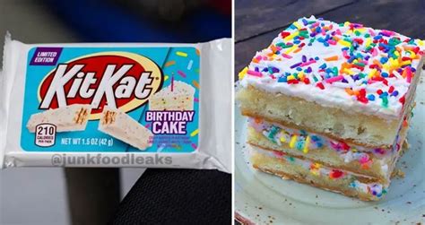 Kit Kat Is Releasing A Limited Edition Birthday Cake Flavor