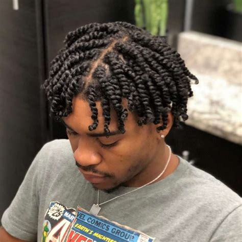 Taper Fade Two Strand Twist At Simona Brown Blog