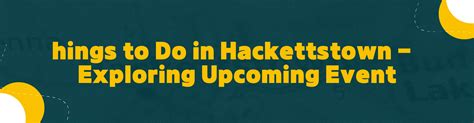 Exciting Events In Hackettstown Things To Do And Whats Coming Up