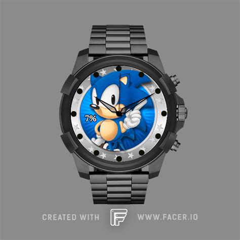 Gothdollyanddevilztoyz Sonic Watch Face For Apple Watch Samsung Gear S3 Huawei Watch And