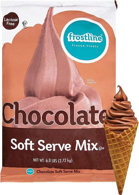 Frostline ® Chocolate Soft Serve Ice Cream Mix Vegan And Dairy Free 7