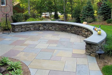 Build Patio Seating Wall