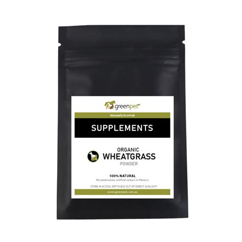 Greenpet Organic Wheatgrass Powder Greenpet
