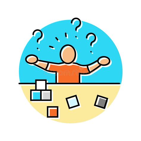 Developmental Delays Occupational Therapist Color Icon Vector