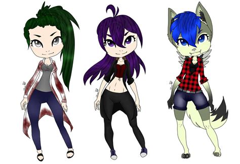 The Broken Cities Chibi Set 1 By Lilricanriri On Deviantart