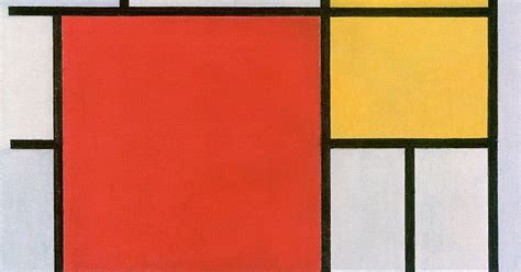 Enjoy Some Damn Fine Art Piet Mondriaan Mondrian Composition With