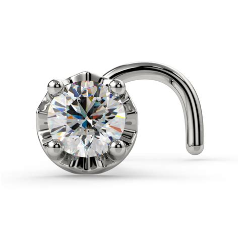 Diamond Nose Rings And Piercing Jewelry Freshtrends