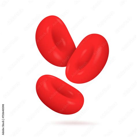 3d Rendering Of Platelets In The Human Body As Seen Through A Microscope In The Laboratory