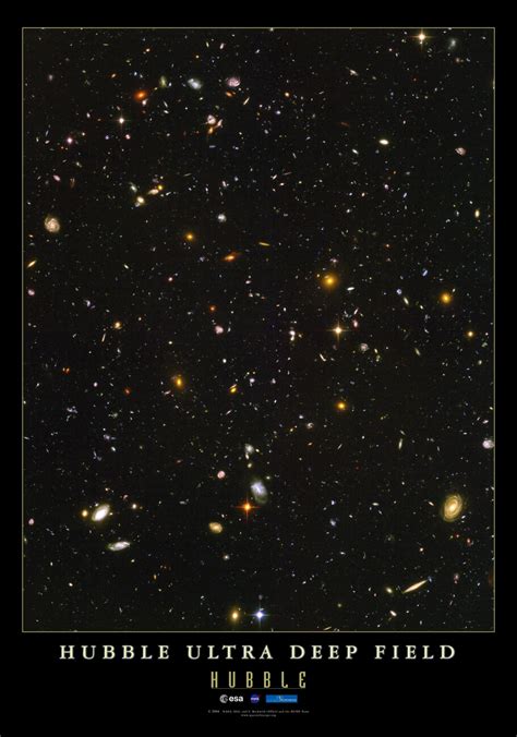 Hubble Extreme Deep Field Poster Hubble Ultra Deep Field Print Poster