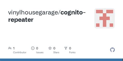 Github Vinylhousegaragecognito Repeater