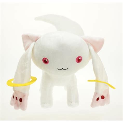 Puella Magi Madoka Magica Kyubey Plush Toy 20cm 787inches Plushzania