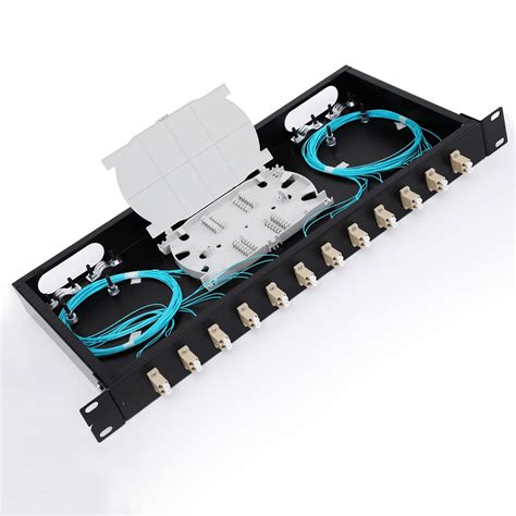 Cable Tray 144 Ports Sc Sm And Mm 19 3u Rack Mounted Fiber Enclosure