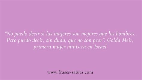 Frases De Igualdad De Genero Frases Sabias