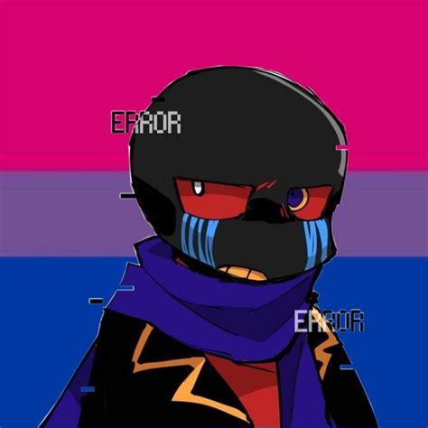 Pfp Underverse Error Sans Bisexual