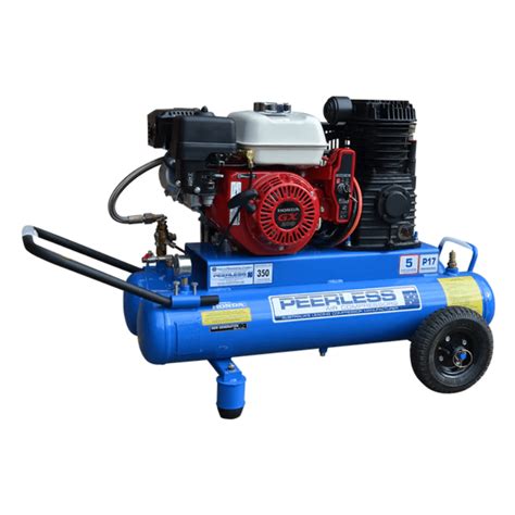 Peerless P17 Belt Drive Twin Tank Compressors Go Industrial