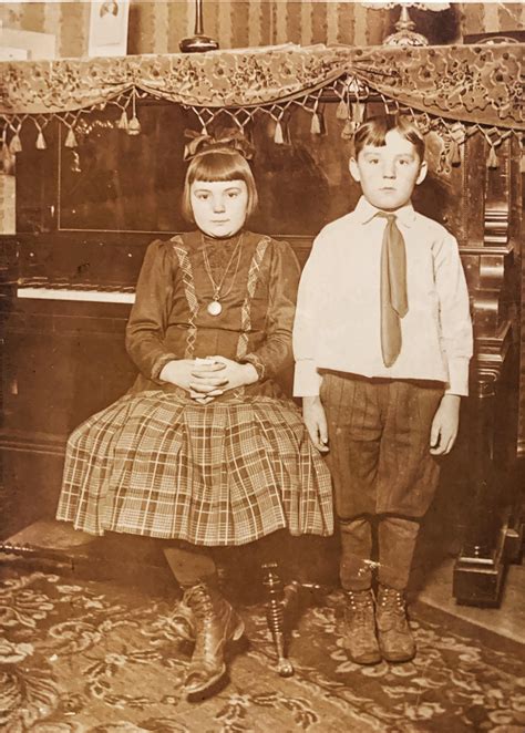My Great Grandmother And Her Brother Circa 1910 Rthewaywewere