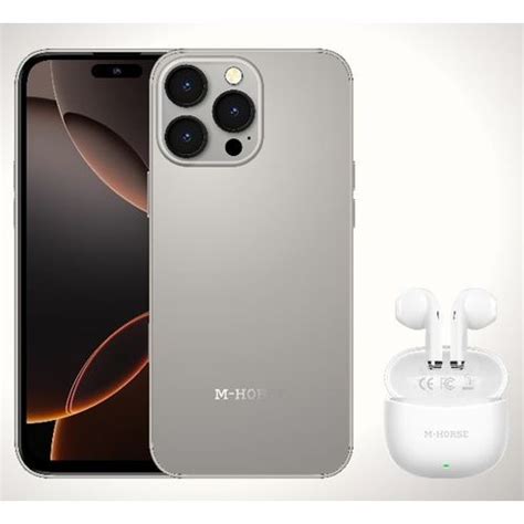 Shop M16 Pro Max 68 8gb Ram 128gb Rom 13mp 5000mah Titanium Jumia