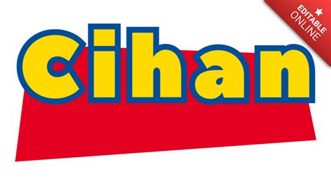 Cihan Toy Story Logo Text Effect Generator