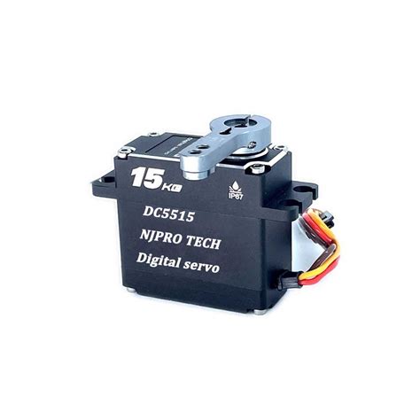 Dc5515 High Precision Waterproof Ip67 15kg Smart Dc Digital Servo