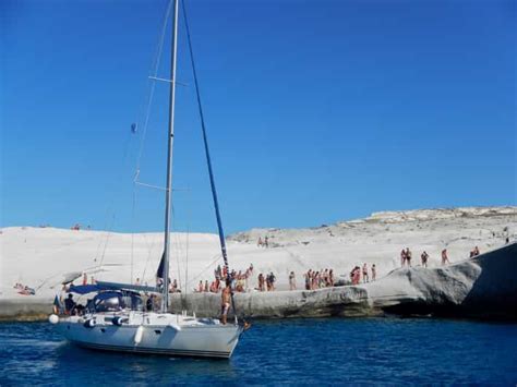Milos Kleftiko Semi Private Sailing Cruise With Lunch Getyourguide
