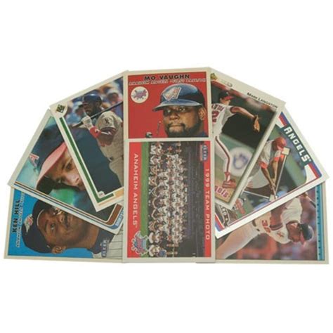 Los Angeles Angels 50 Pack Collectible Cards