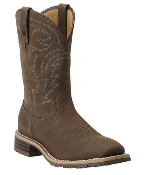 Ariat Mens Hybrid Waterproof Rancher Boot Cowpokes Work And Western