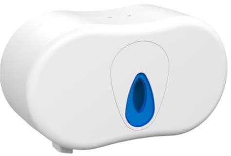 Pattersons Excel Twin Micro Mini Toilet Roll Dispenser For 320 Sheet