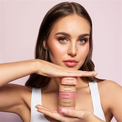 Powder And Crème Blush Multi Duo Get Pinked Bys Cosmetics