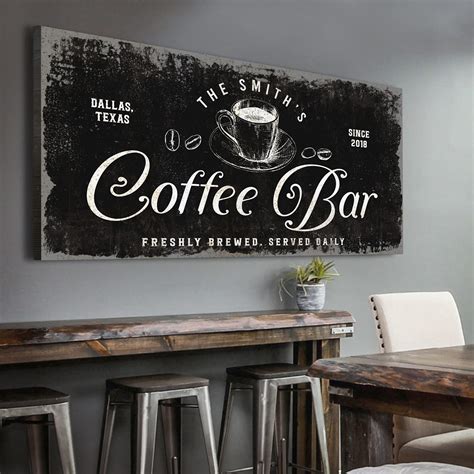 Coffee Station Sign